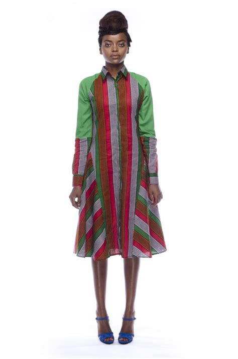 African Print Shirt Dress African Print Shirt Dress Shirt Dress