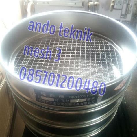 Jual Ayakan Mesh 3 Test Sieve Ayakan 8mm Kab Bogor Ando Teknik Tokopedia