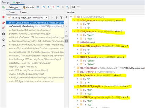 java i want to make a listview of some details it needs to print out the details that are