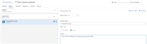 Azure Devops Masking A K A Point No Click Plantbasedsql