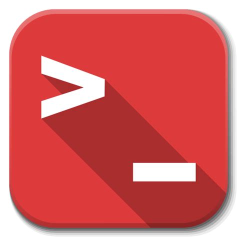Apps Terminal Root Icon Flatwoken Iconpack Alecive