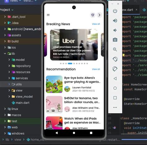 Presenting My Flutter Project News App Haider Ali Posted On The Topic Linkedin