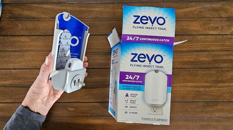 Zevo Flying Insect Trap Review Quiet Mess Free Bug Control