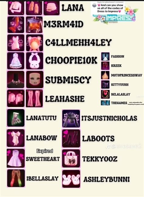 Dress To Impress Codes S Habiller Pour Impressionner S Habiller Kawaii Bricolage