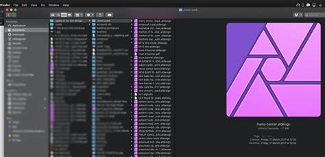 Cant Preview Afdesign Files In Finder Pre V2 Archive Of Affinity On Desktop Questions Macos