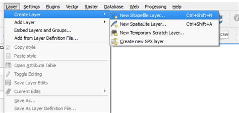 Membuat Shapefile Layer Di Quantum Gis Quantum Gis Tutorial
