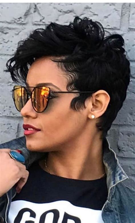 16 Pixie Haircuts African American Short Hairstyle Trends Short