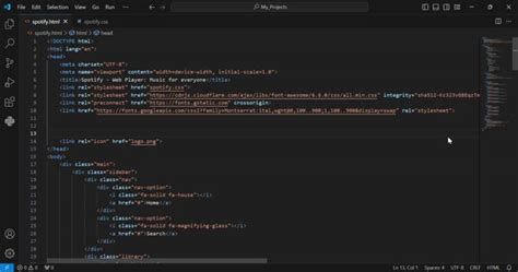 amisha shaikh on linkedin webdevelopment html css spotifyclone responsive