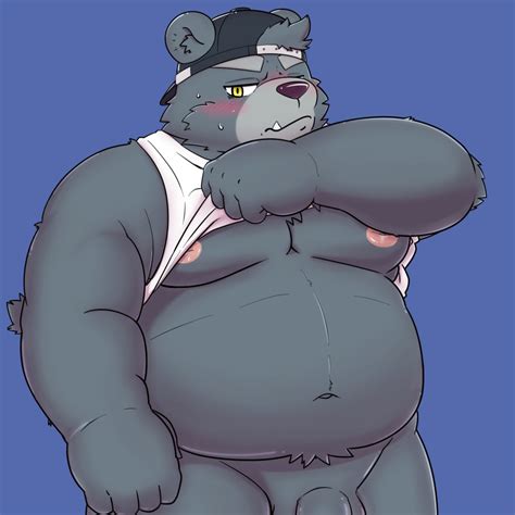 Rule 34 11 2022 Anthro Bear Belly Big Belly Blush Clothed Clothing