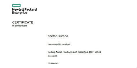 Chetan Surana On Linkedin Sase Arubaesp Arubacentral Aiops Hpegreenlake Iot Wlan Wifi6e…