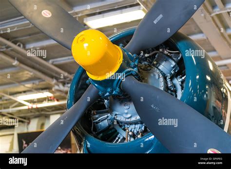 The Uss Midway Museum Exhibition Of World War Ii Aircraft Engines The