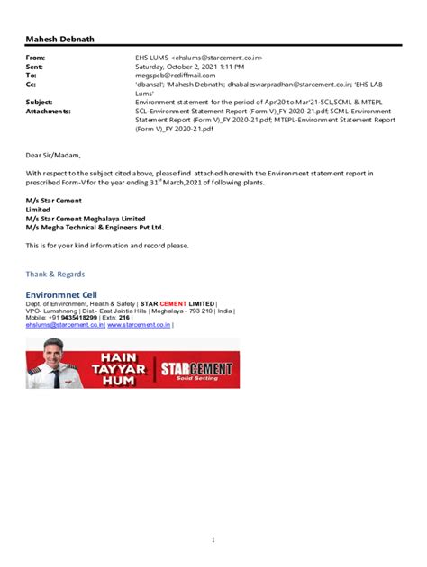 Fillable Online 34 Scl Environmental Statement Fy20 21pdf Fax Email