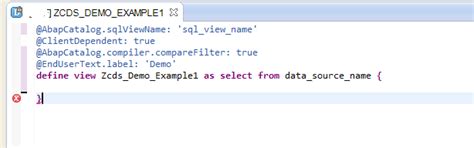 Abap Cds View On Hana Learn How To Create Them