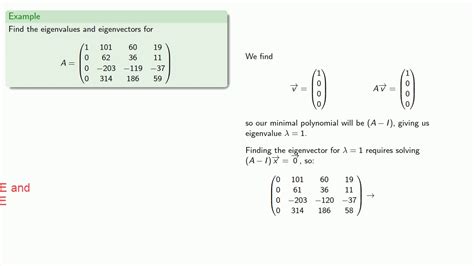 Eigenvectors Without Determinants Seedlings Youtube