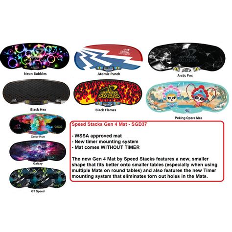 Speed Stacks Gen 4 Mat No Timer Included Shopee Singapore