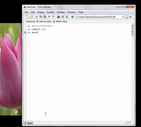 Matlab Basics Tutorial 8 Transfer Functions Bode Plot And Nyquist Plot Youtube