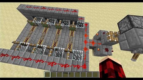 Minecraft Powered Rail Duplicator Youtube