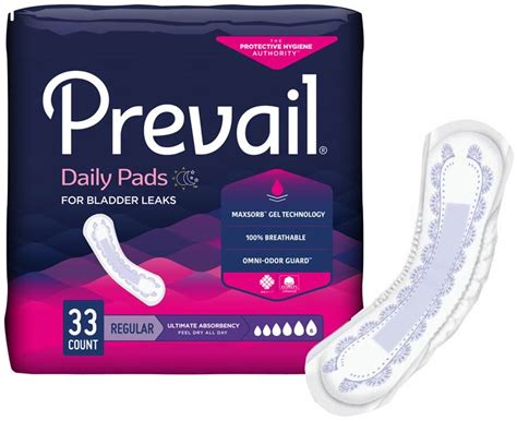 Prevail Ultimate Bladder Control Pads Prevail Incontinence Products
