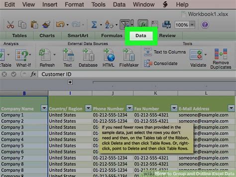 How To Group And Outline Excel Data 14 Steps With Pictures