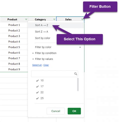 Create A Filter In Google Sheets Spreadsheet Life Blog