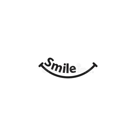 Smile Vector Design Illustration Stock Vector Illustration Of Vector