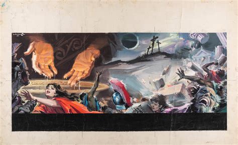 Angelo Cesselon Ponzio Pilato 1962 Movie Poster Artworks Part I