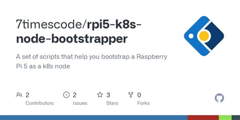 Sergios Aftsidis On Linkedin Github 7timescoderpi5 K8s Node