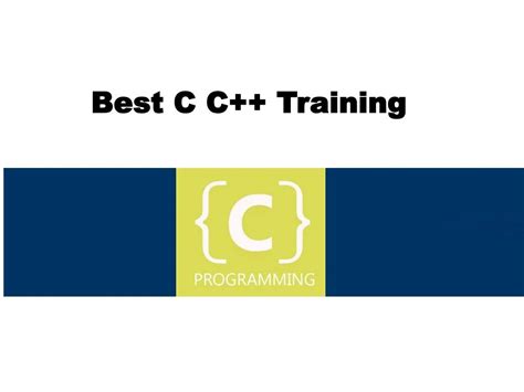 PPT Best C C trainingâŠââŠcppinstitute dzone co in PowerPoint