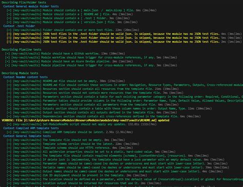 The Ci Environment Static Validation · Azureresourcemodules Wiki · Github