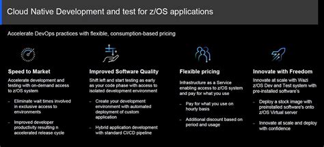 IBMWazi as a Serviceを開発意向表明 z OSシステムをプロビジョニングしオンデマンドに開発テスト可能にレガシーの山が動く アイマガジンi