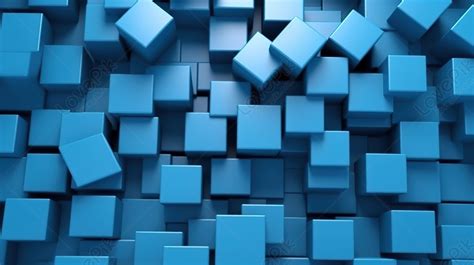 탑뷰 제품 디스플레이를 위한 반복적인 사각형 스탠드 패턴을 특징으로 하는 미니멀리즘 블루 3d 디자인 배경 특징 배경 제품 디스플레이 배경 스탠 배경 이미지 Hd