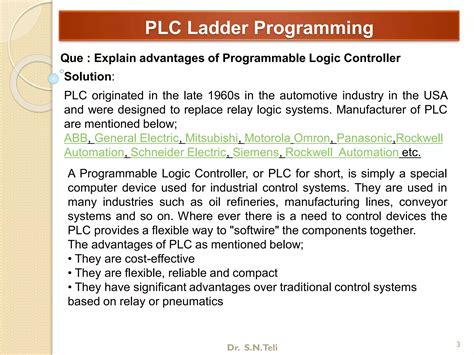Plc Ladder Programming [mechatronics] Pdf