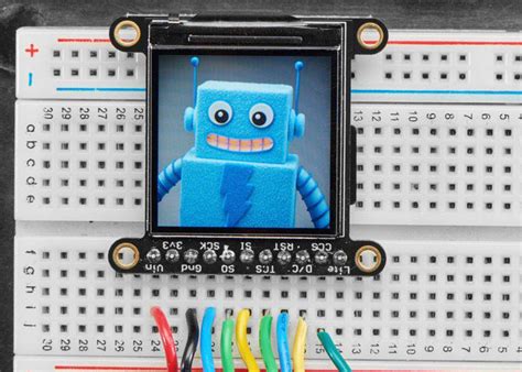 Tft Lcd Inch Wide Angle Display With Microsd Arrives At Adafruit Geeky Gadgets