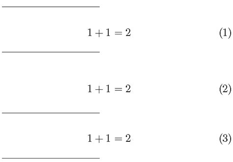 Environments Using Multline Or Equation Based On A Boolean Flag Tex