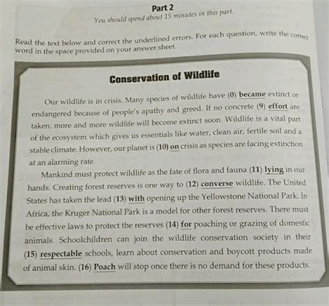 part 2you should spend about 15 minutes in this part read the text bel