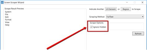 Output Or Screen Scraping Methods
