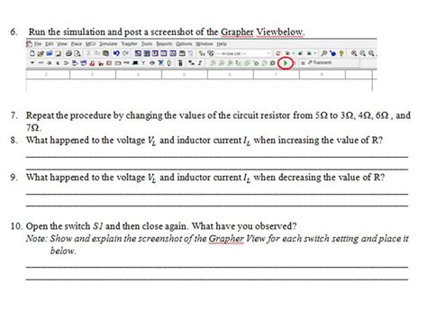 4 Determine The Rl Behavior In The Circuit Via A
