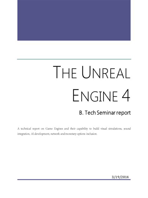 dokumen tips seminar report on unreal engine 4 pdf