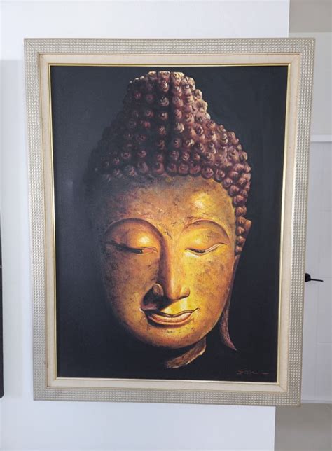 ภาพวาดปิดทอง ภาพมงคล เสริมดวงฮวงจุ้ย Hua Hin