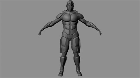 Solus Scifi Assassin Wip — Polycount