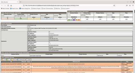 how to scan ubuntu system vulnerabilities using openscap middleware
