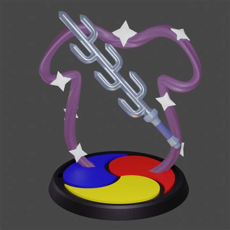 🔫 Chiljido Spiritual Weapon Miniature・free 3d File For ・cults