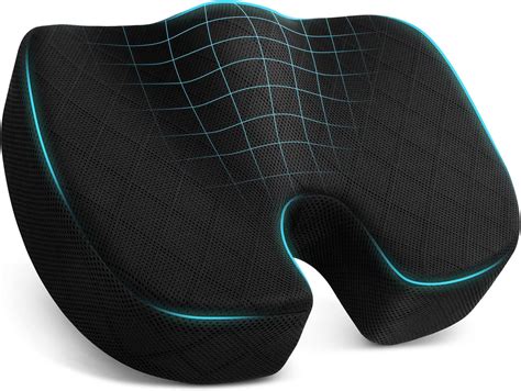 Cushzone Office Chair Seat Cushion Cooling Gel Enhanced