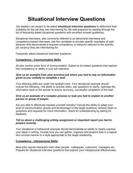 Situational Interview Questions United States Army Flipbook By FlipHTML