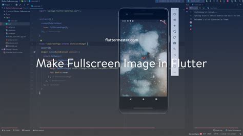 Make Fullscreen Image In Flutter Fluttermaster