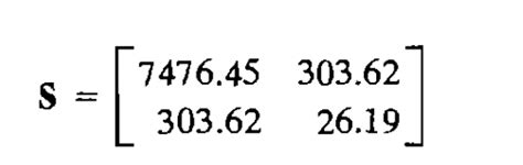 3 7 Convert The Covariance Matrix S In Exercise 8 6 Chegg Com