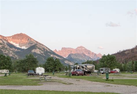 Waterton Townsite Campground Waterton Lakes National Park Alberta Crown Of The Continent