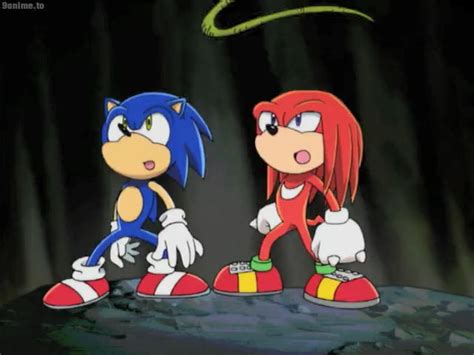 Sonic X E48 Knuckles Sonic 1 By Geedirosso On Deviantart