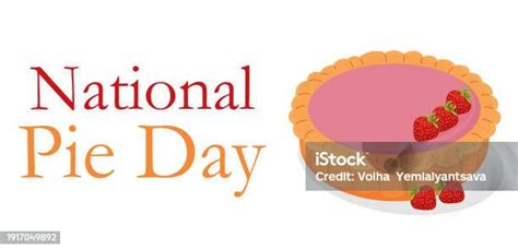내셔널 파이 데이 배경 배너 엽서 비문이 있는 포스터에 대한 템플릿입니다 벡터 일러스트 레이 션 1월에 대한 스톡 벡터 아트 및 기타 이미지 Istock