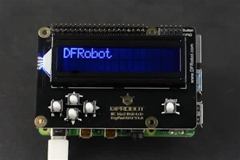 Top Value Buy Brand Dfrobot X I C Rgb Lcd Keypad Hat With Rgb Font Discontinued Model